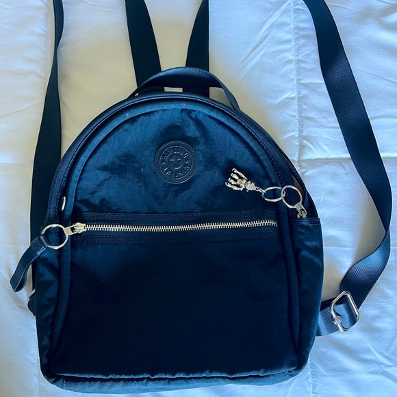 Kipling | Bags | New Kipling Backpack Navy Medium In Size | Poshmark